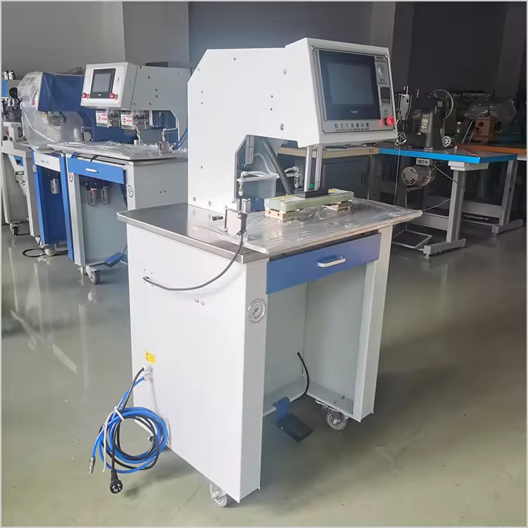 Double Station Shoe Tongue Marking Machine | High-Precision Shoe Branding